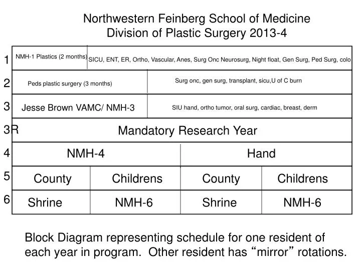 PPT - Northwestern Feinberg School of Medicine Division of Plastic ...