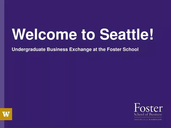 PPT - Welcome to Seattle! PowerPoint Presentation, free download - ID ...