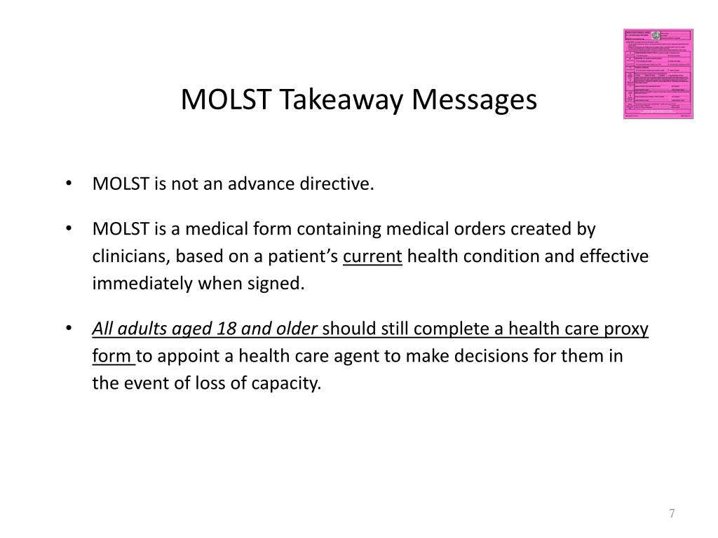 PPT - Massachusetts Medical Orders for Life-Sustaining Treatment ...
