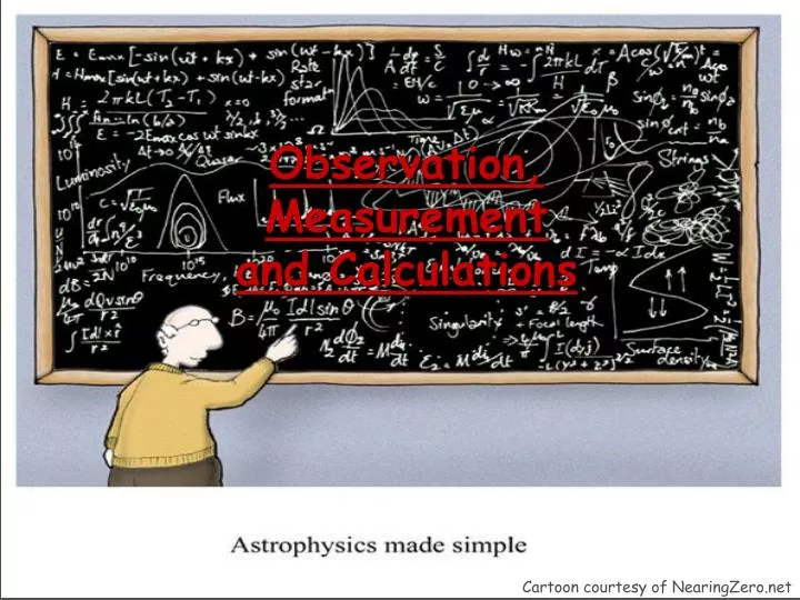 PPT - Observation, Measurement and Calculations PowerPoint Presentation ...