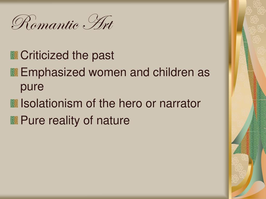 PPT - Neoclassicism & Romanticism art and literary movements PowerPoint ...