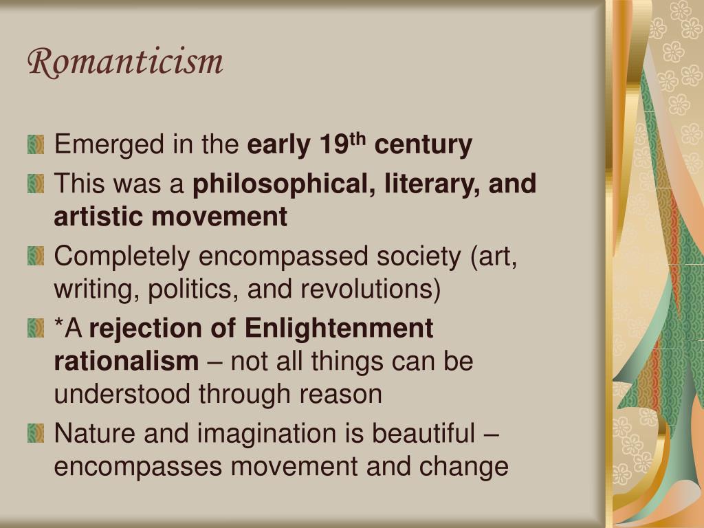 PPT - Neoclassicism & Romanticism art and literary movements PowerPoint ...