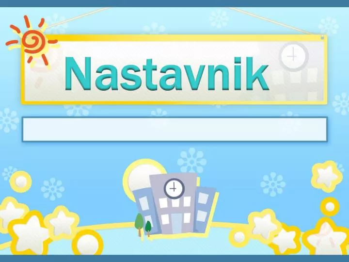 PPT - Nastavnik PowerPoint Presentation, free download - ID:1812102