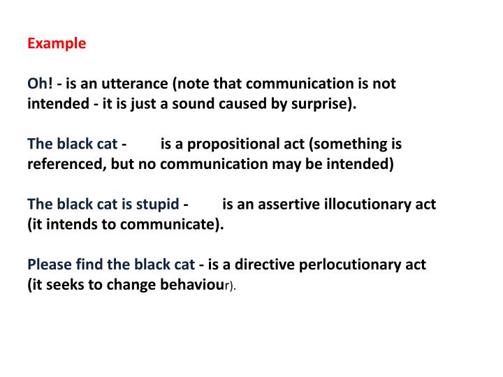 PPT - Speech Acts: What is a Speech Act? PowerPoint Presentation - ID ...