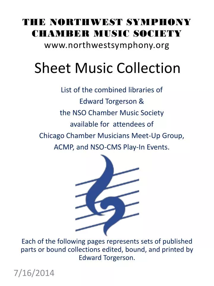 PPT - Sheet Music Collection PowerPoint Presentation, free download ...