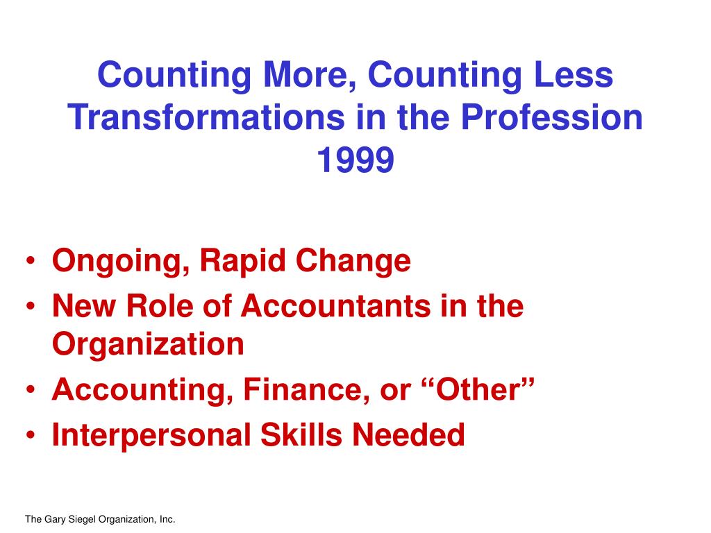 PPT - Bridging the Gap: Preparing Entry-Level Accountants for Corporate ...