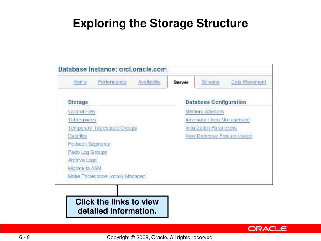 PPT - Managing Database Storage Structures PowerPoint Presentation ... PPT - Managing Database Storage Structures PowerPoint Presentation ...