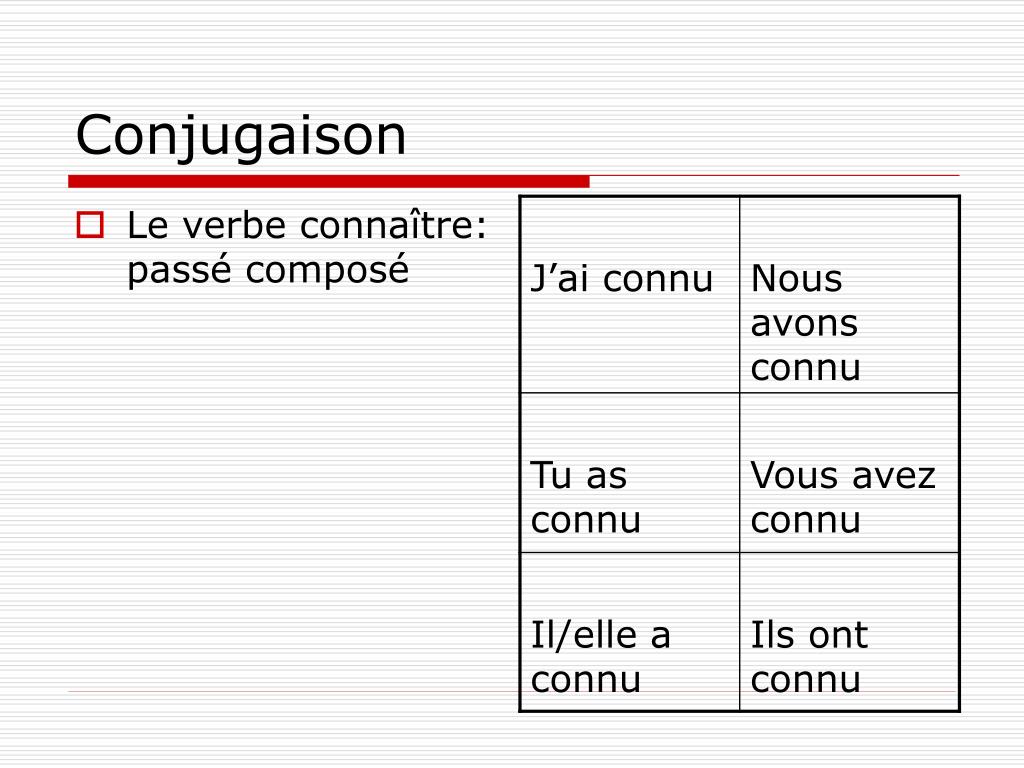 PPT - Les verbes savoir et connaître PowerPoint Presentation, free ...