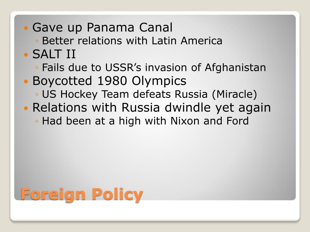 PPT - Post-Watergate to End of Cold War: US Political Milestones ...