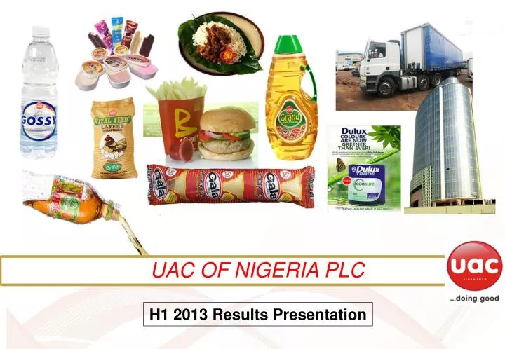 PPT - UAC OF NIGERIA PLC PowerPoint Presentation, free download - ID ...