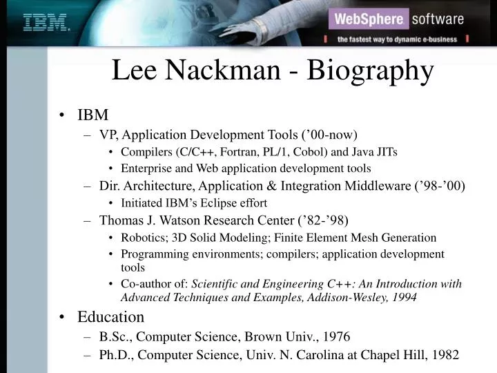PPT - Lee Nackman - Biography PowerPoint Presentation, free download ...