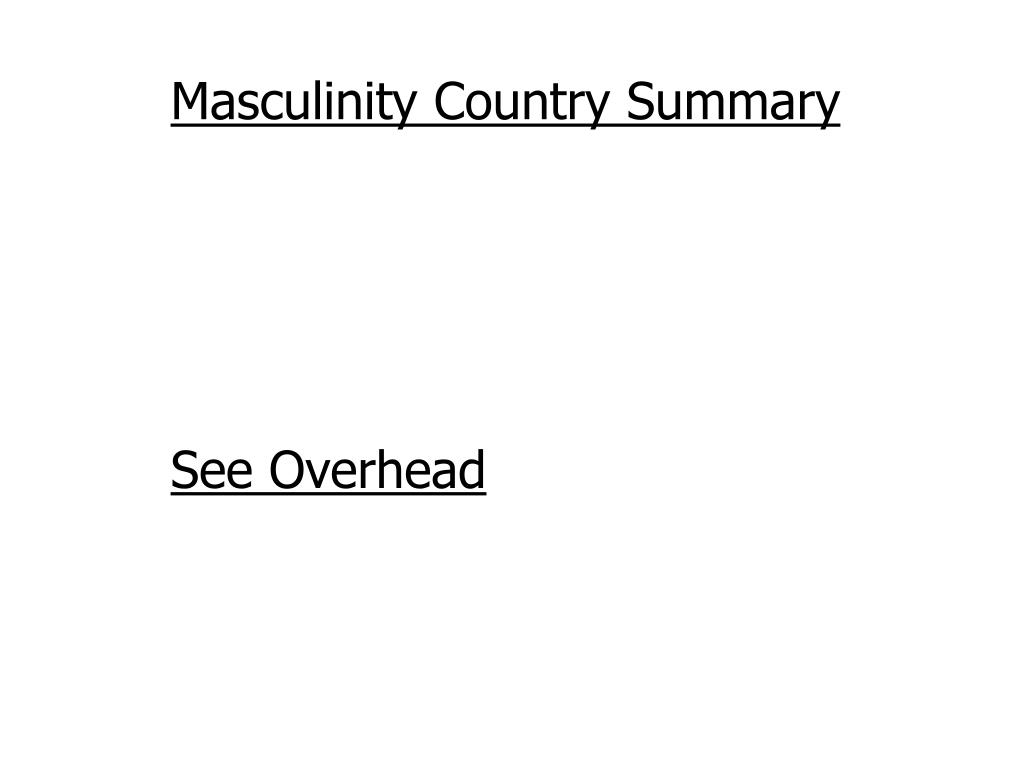 PPT - Geert Hofstede. His study used IBM employees across 50 different ...