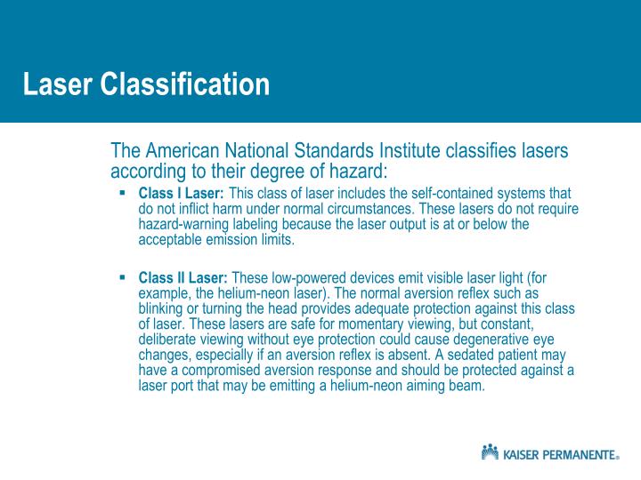PPT - Laser Safety PowerPoint Presentation - ID:1814986