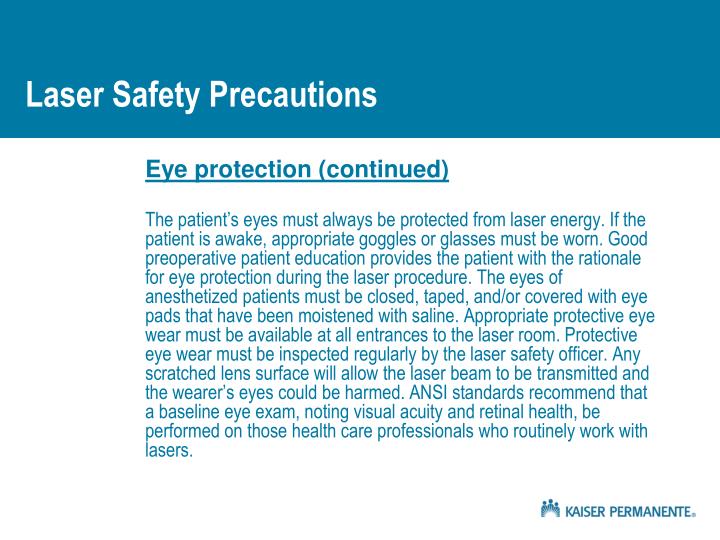 PPT - Laser Safety PowerPoint Presentation - ID:1814986