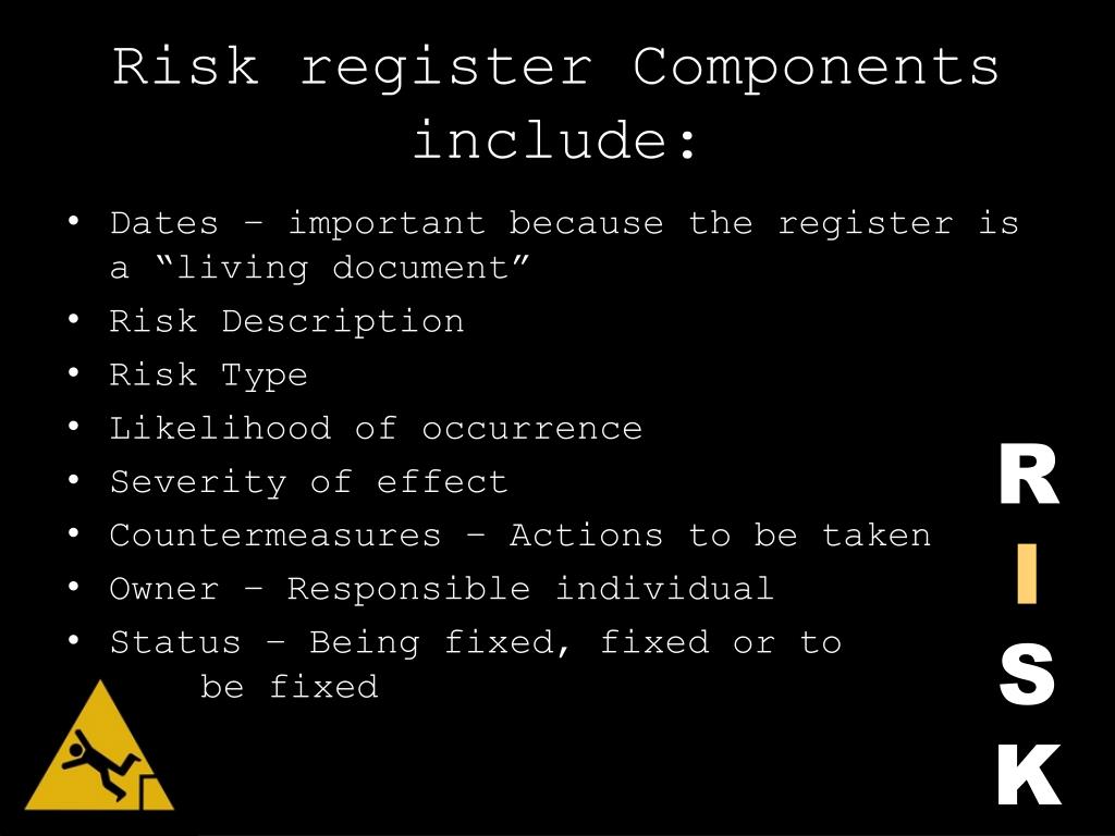 PPT - ### Understanding the Risk Register: Key Components and Benefits ...