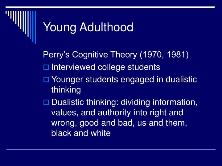 PPT - Physical and Cognitive Development in Young Adulthood PowerPoint ...