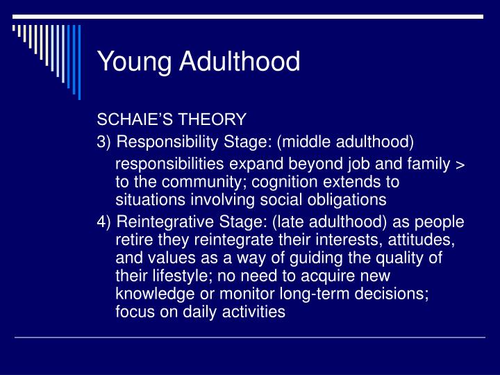 PPT - Physical and Cognitive Development in Young Adulthood PowerPoint ...