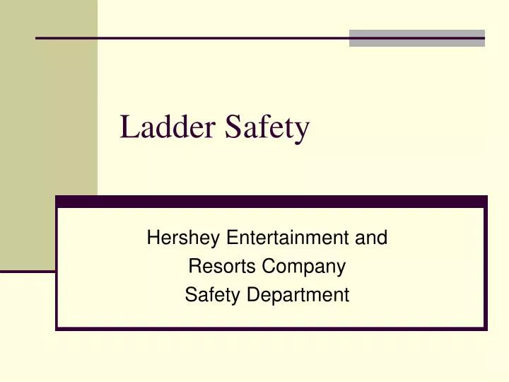 PPT - Ladder Safety PowerPoint Presentation, free download - ID:1815644
