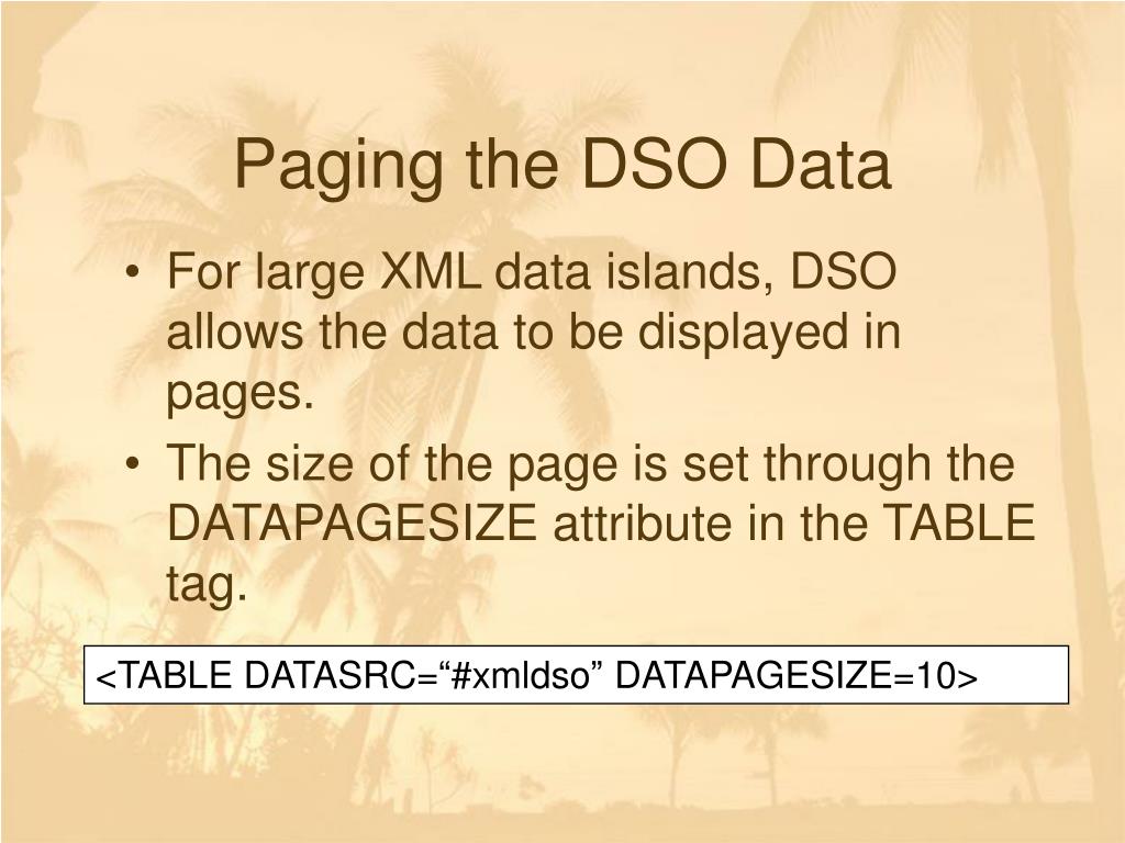 Ppt Embedding Xml In Html Using Data Islands Powerpoint Presentation Id1815824