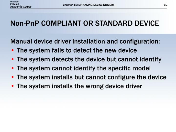 PPT - MANAGING DEVICE DRIVERS PowerPoint Presentation - ID:1815933