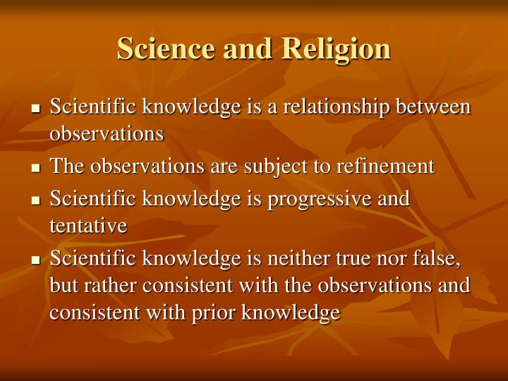 PPT - Science and Religion PowerPoint Presentation - ID:1816294