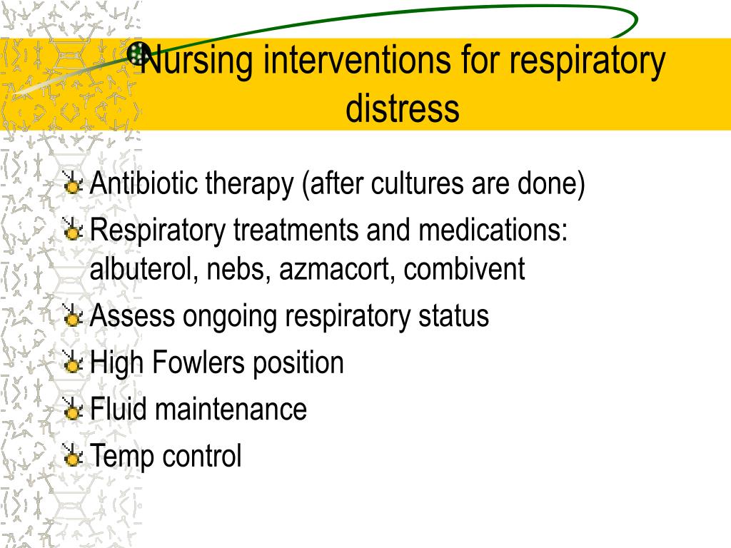 PPT - Nursing Care of the Pediatric Individual with a Respiratory ...