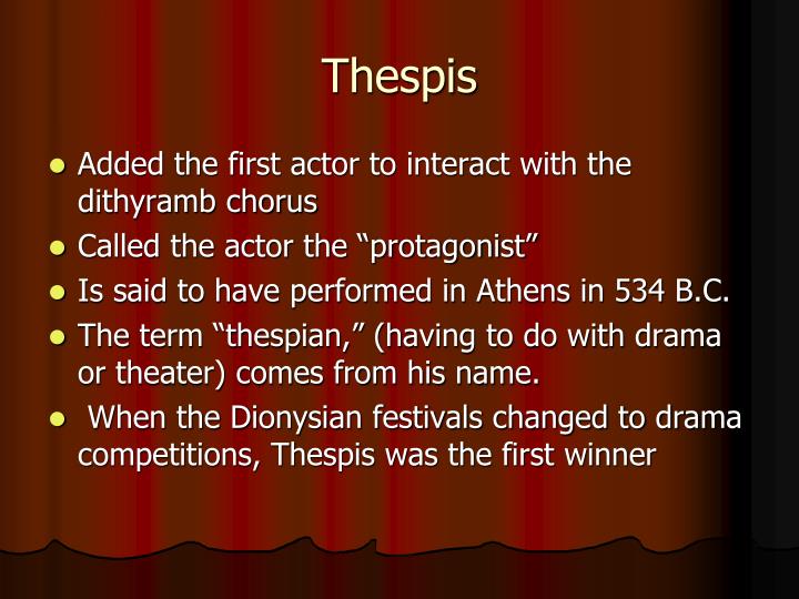 PPT - Introduction to Theatre PowerPoint Presentation - ID:1816612