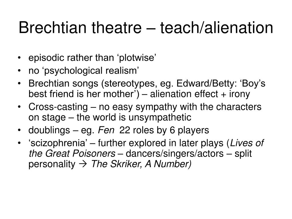 PPT - Caryl Churchill Theatre, politics and the voice of women ...