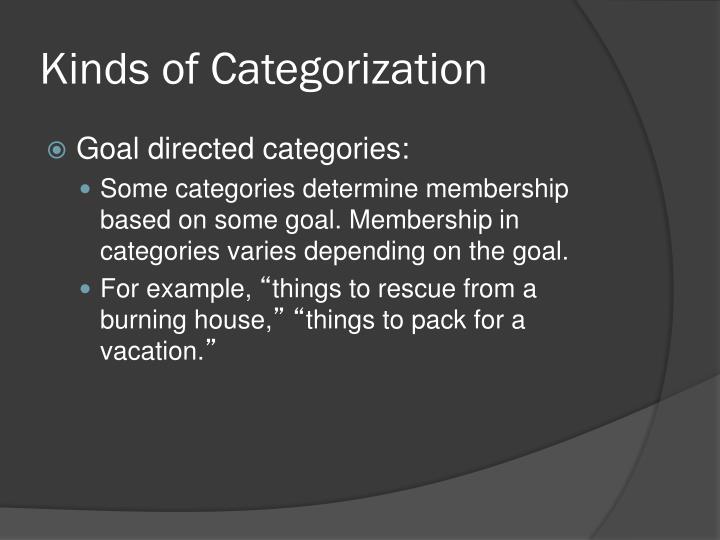 PPT - Categorization PowerPoint Presentation - ID:1816779
