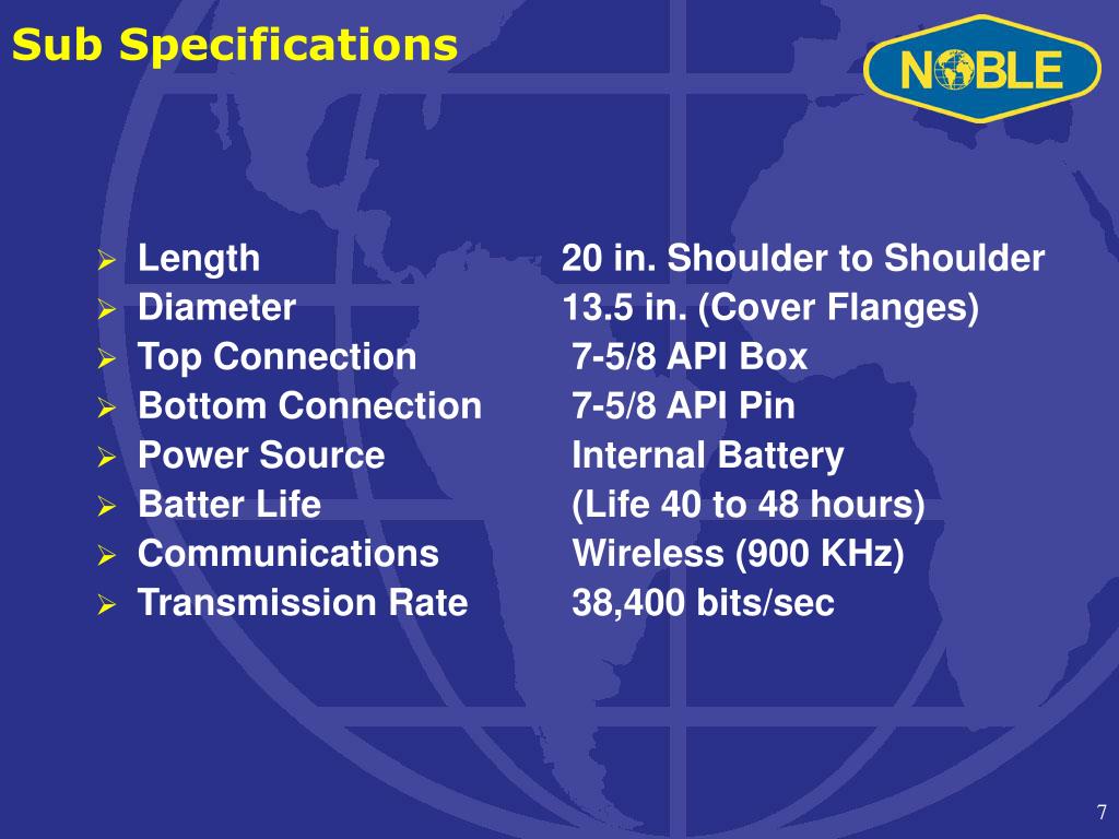 PPT - Instrumented Surface Sub DOE Project (DE-FC26-03NT41782 ...