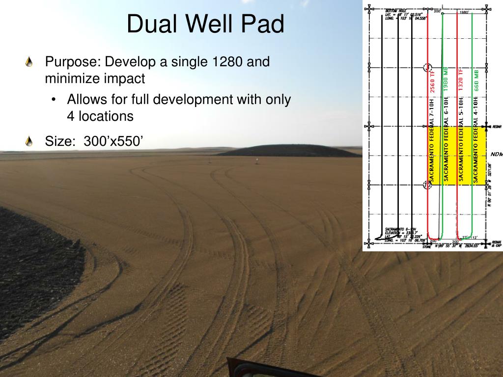 PPT - Evolution of the Williston Basin Drilling Pad ; PowerPoint ...