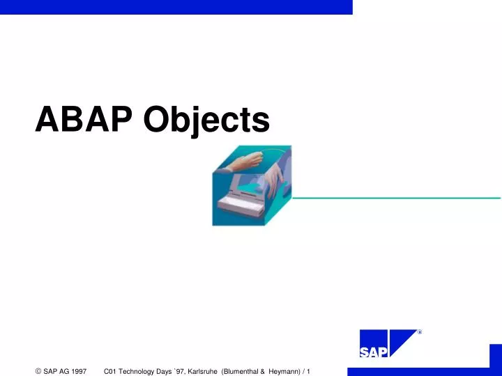Ppt Abap Objects Powerpoint Presentation Free Download Id 1817102