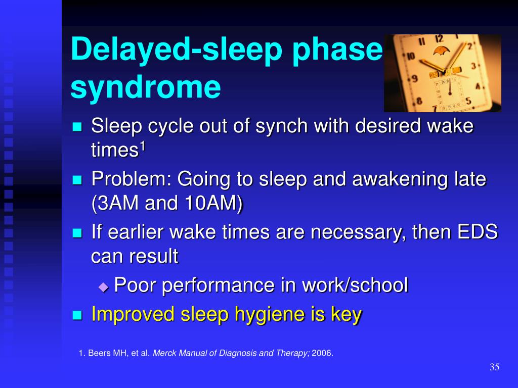 PPT - Differential Diagnosis and Treatment of Excessive Daytime ...
