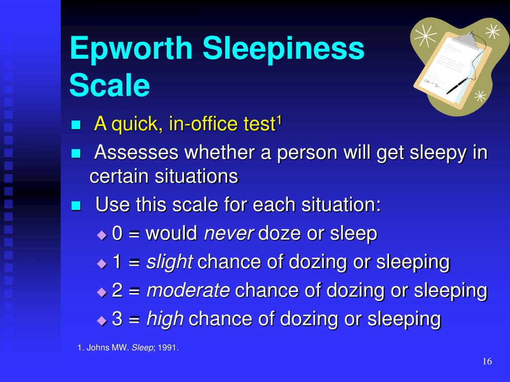 PPT - Differential Diagnosis and Treatment of Excessive Daytime ...