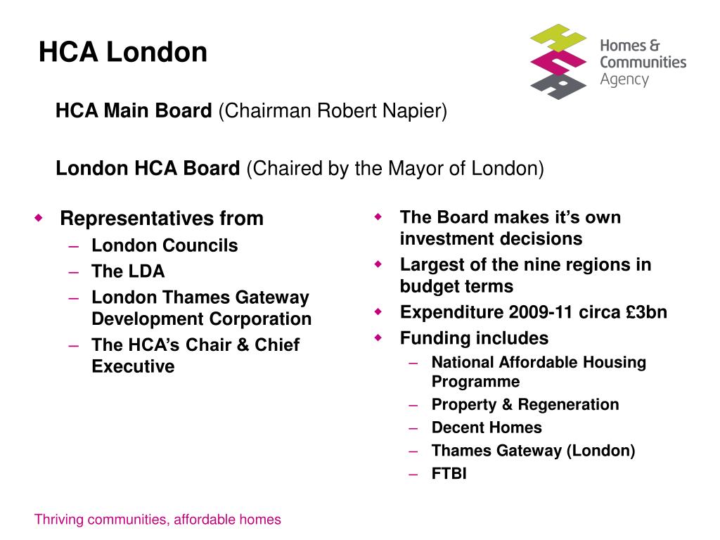PPT - Affordable housing provision in the recession : the HCA’s role ...
