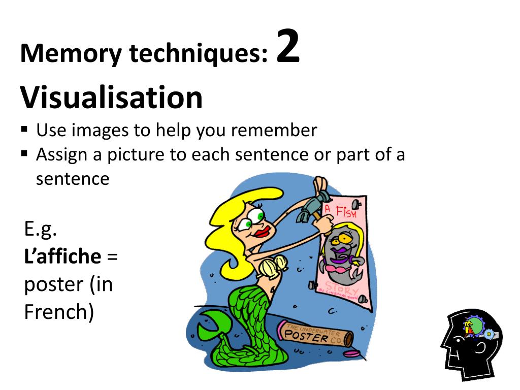 PPT - Memory techniques : 1 Chunking Break your work down into sentence ... PPT - Memory techniques : 1 Chunking Break your work down into sentence ...