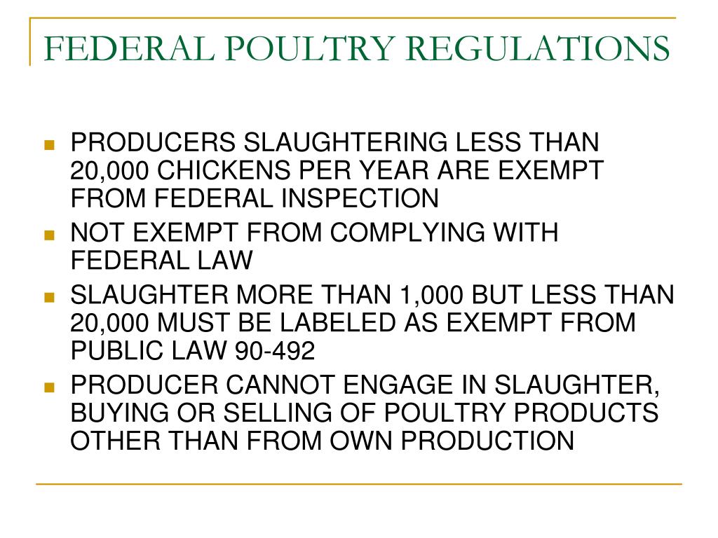 PPT - Selling Agricultural Products at Farmer’s Markets PowerPoint ...