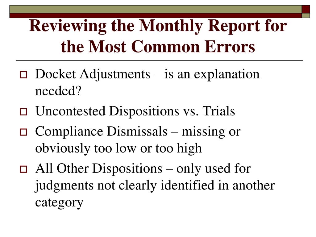 PPT - Judicial Council Monthly Court Activity Reports PowerPoint ...