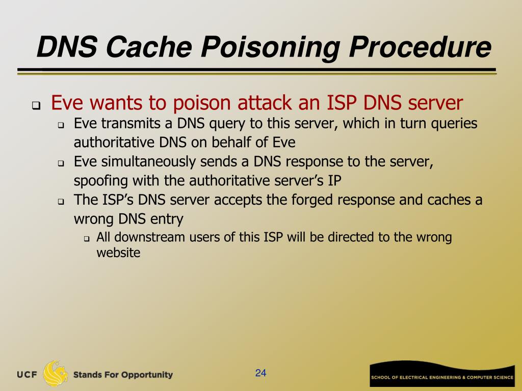 PPT - CIS3360: Security in Computing Chapter 6 : Network Security II ... PPT - CIS3360: Security in Computing Chapter 6 : Network Security II ...