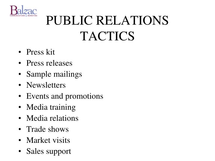 PPT - GETTING THE MOST FROM YOUR PUBLIC RELATIONS RESOURCES Paul Wagner ...