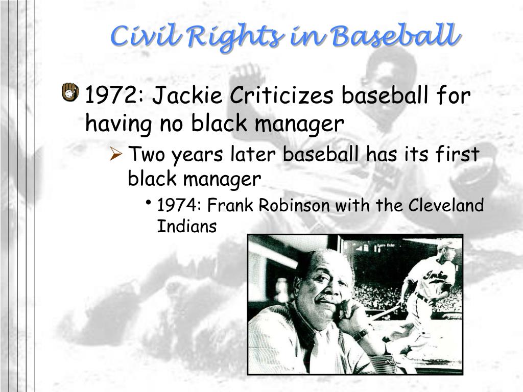 PPT - Jackie Robinson & the Civil Rights Movement PowerPoint ...