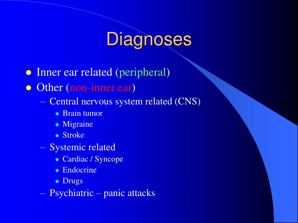 PPT - Clinical Evaluation of the Vertiginous Patient PowerPoint ...