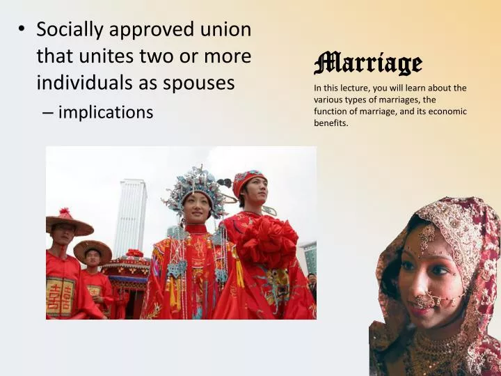 PPT - Marriage PowerPoint Presentation, free download - ID:1819385