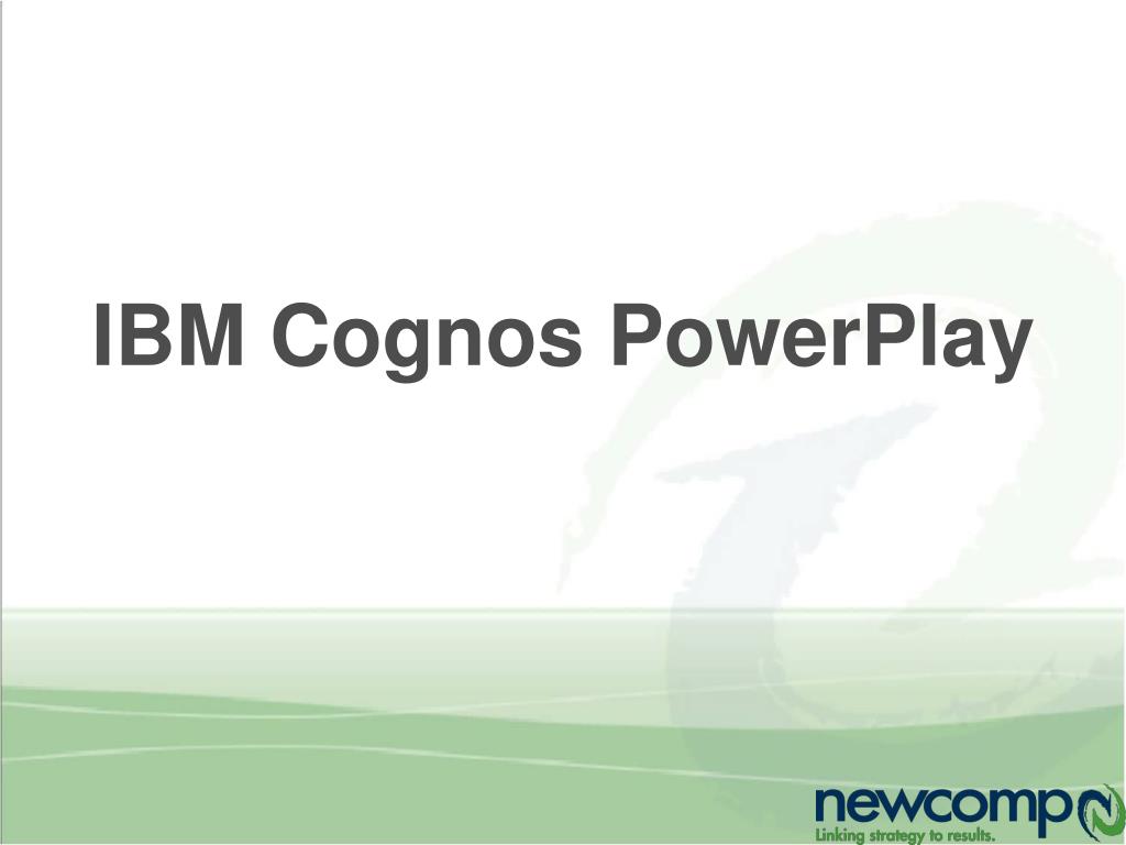 PPT - The Great OLAP Debate! TM1, PowerPlay & DMRs April 29, 2011 ...