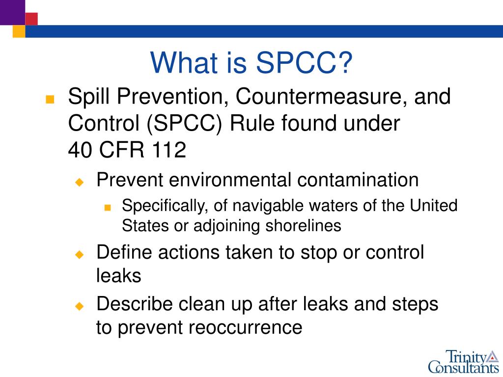 PPT - SPCC: What You and Your Employees Should Know ARIPPA Pottsville ...