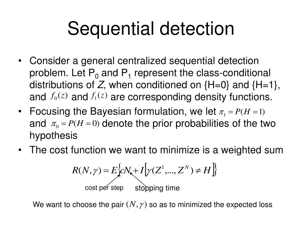 Ppt On Optimal Quantization Rules For Some Sequential Decision Problems Powerpoint