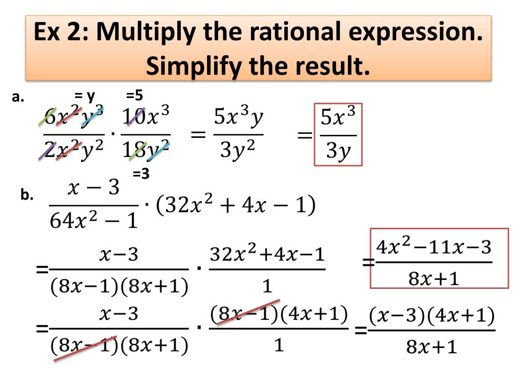 Multiplying Dividing Rational Expressions Calculator