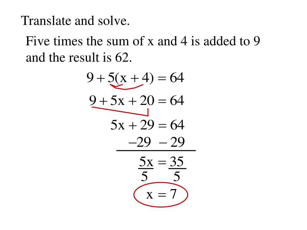 PPT - Objective - To solve equations involving the distributive ... PPT - Objective - To solve equations involving the distributive ...