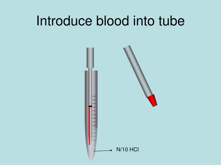 PPT - HAEMOGLOBIN ESTIMATION PowerPoint Presentation - ID:1820907