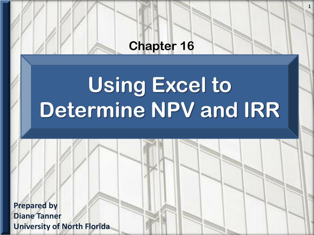 PPT - Prepared by Diane Tanner University of North Florida PowerPoint ...